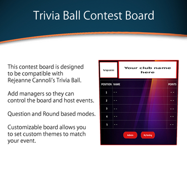Second Life Marketplace - [RSS] Trivia League Table Score Board V2 (boxed)